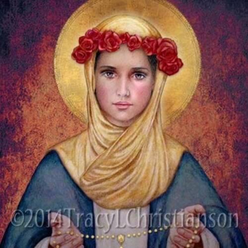 Mary Mother of God Catholic Art Print Blessed Virgin Mary - Etsy