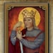 St. Eric IX, King of Sweden, Wood Icon and Holy Card GIFT SET, Catholic ...