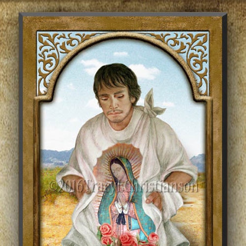 Our Lady of Guadalupe/st. Juan Diego Maze Activity Sheet - Etsy