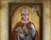 St. Thorlak Thorhallsson Plaque & Holy Card GIFT SET Patron - Etsy