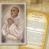 Saint Denis of Paris - Holy Card - Icon on Handmade Wooden Plaque ...