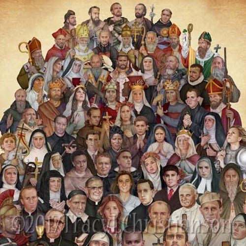 All Saints Art Print/picture - Etsy