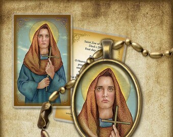St Saint Zoe of Rome - Etsy