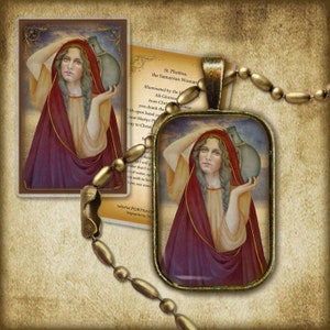 St. Photina Pendant and Holy Card GIFT SET the Samaritan Women at the ...