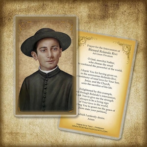 Bl. Rolando Rivi Holy Card - Etsy