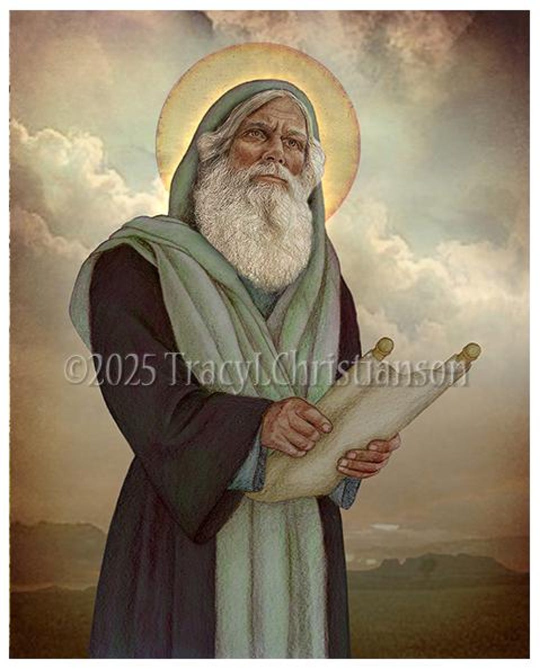 St. Joel Art Print, Catholic Patron Saint - Etsy