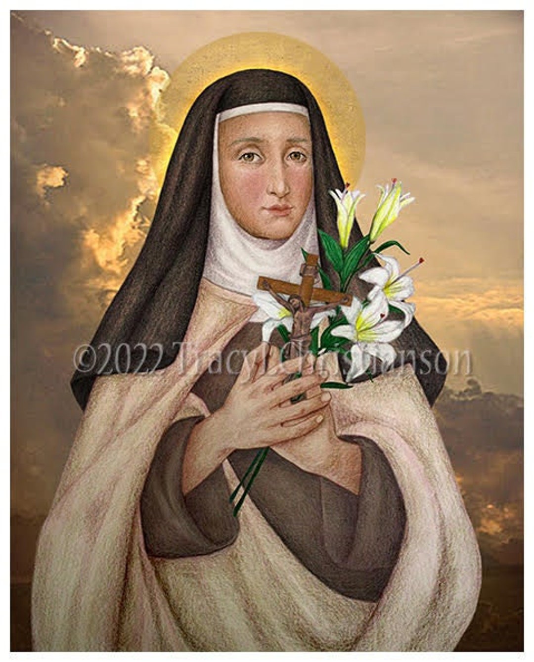 St. Teresa Margaret Redi Art Print/picture, Catholic Saint - Etsy
