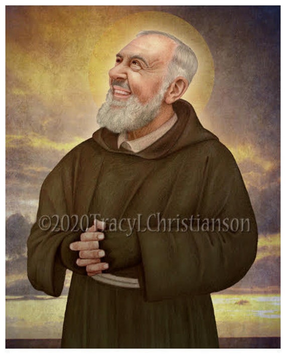 Padre Pio Smiling A Catholic Life: The Miracles Of St. Padre Pio