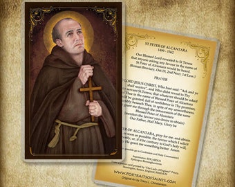 St Peter Holy Card - Etsy