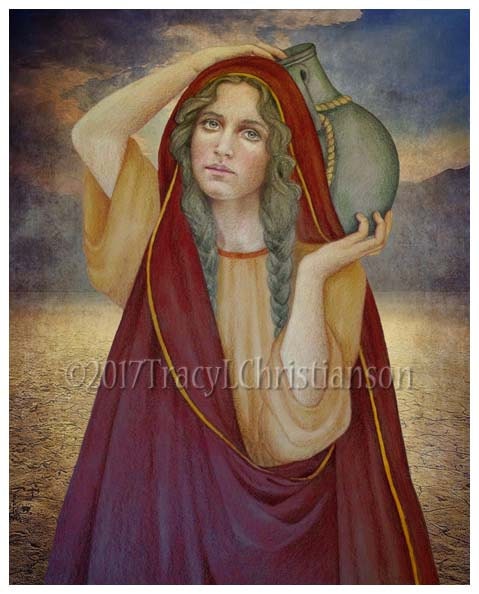 St. Photina Art Print the Samaritan woman | Etsy