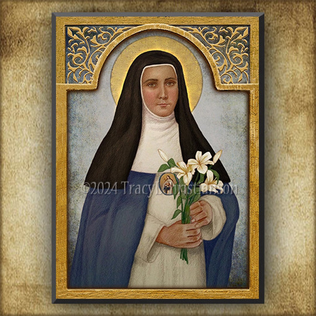 Venerable Mother Mariana De Jesus Torres Wood Icon/plaque & Holy Card ...