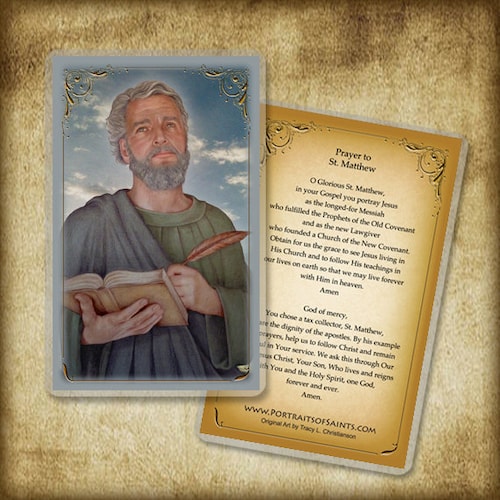 St. Elijah Holy Card Catholic Prayer Card - Etsy