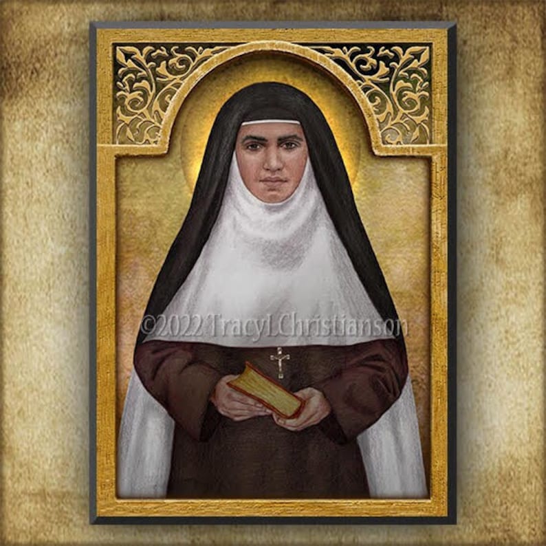 St. Alphonsa of the Immaculate Conception Wood Icon/wood - Etsy UK