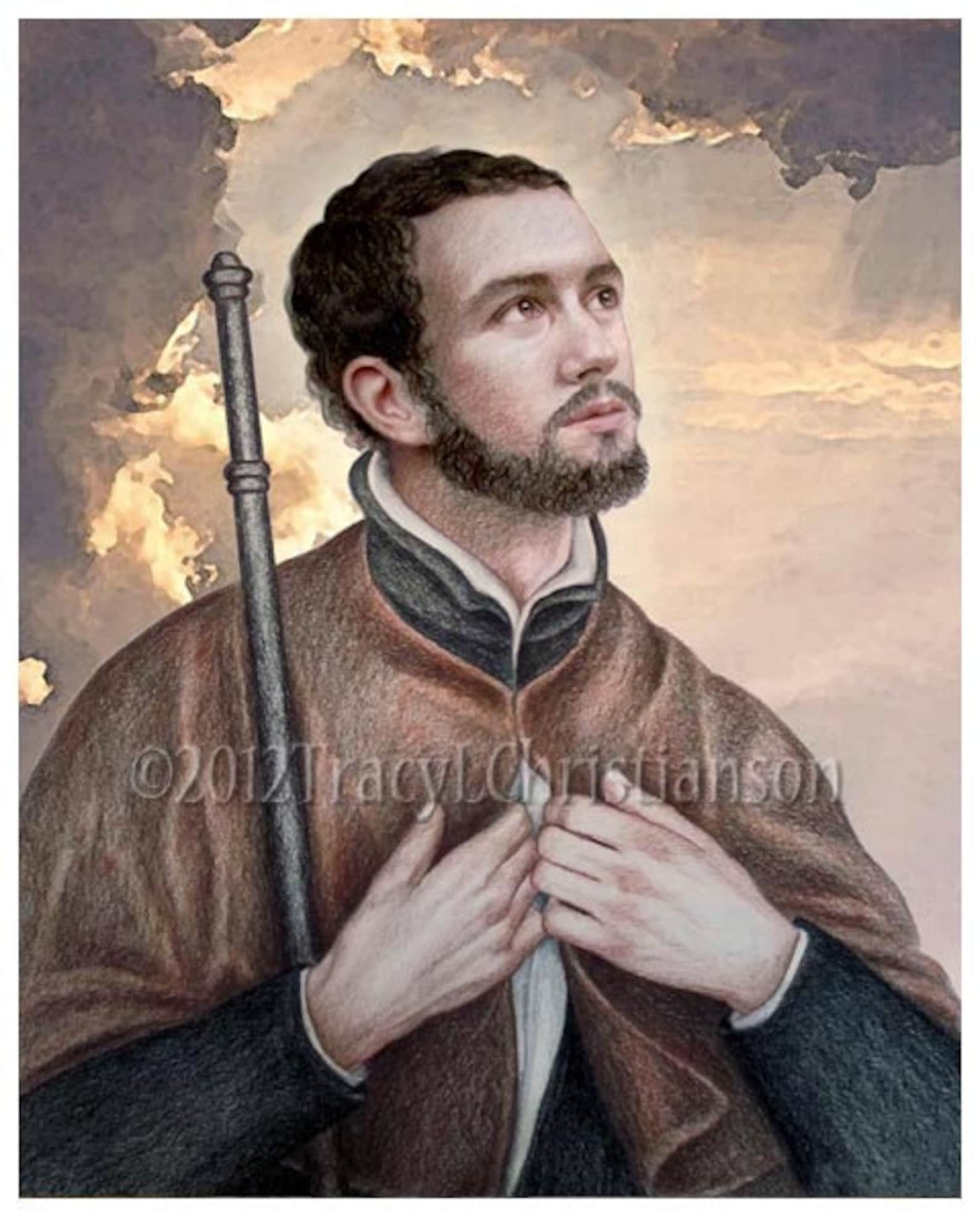 St. Francis Xavier Art Print Catholic Patron Saint - Etsy
