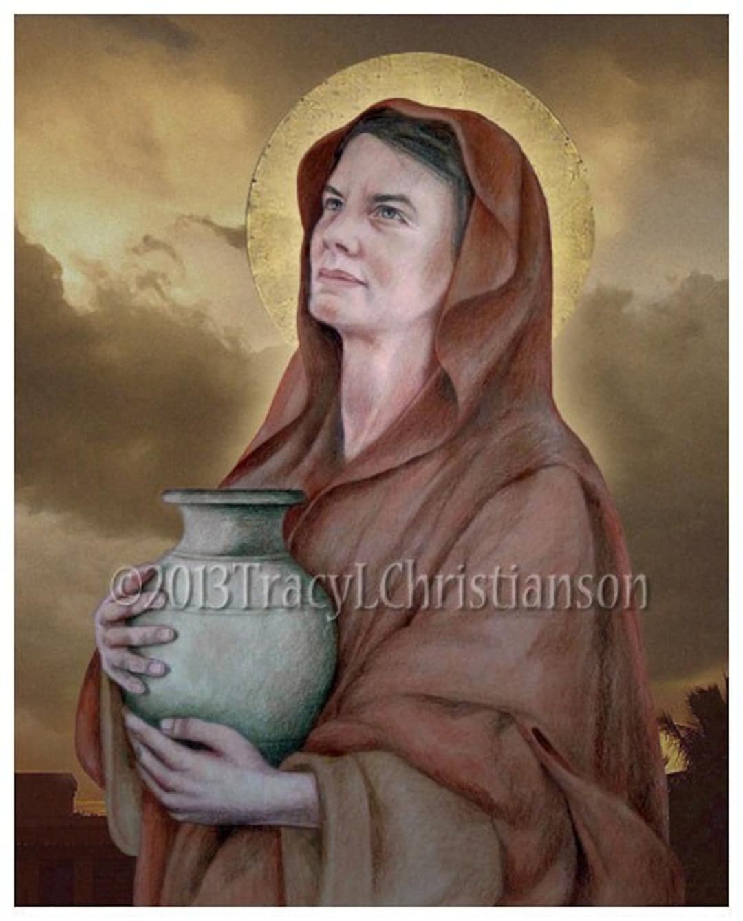 St. Martha of Bethany Art Print Catholic Patron Saint of Cooks ...