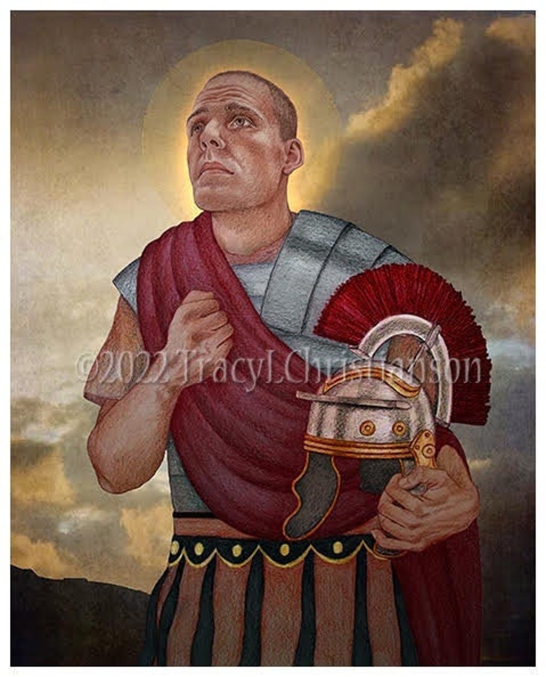 St. Longinus the Centurion Catholic Fine Art Print/picture - Etsy