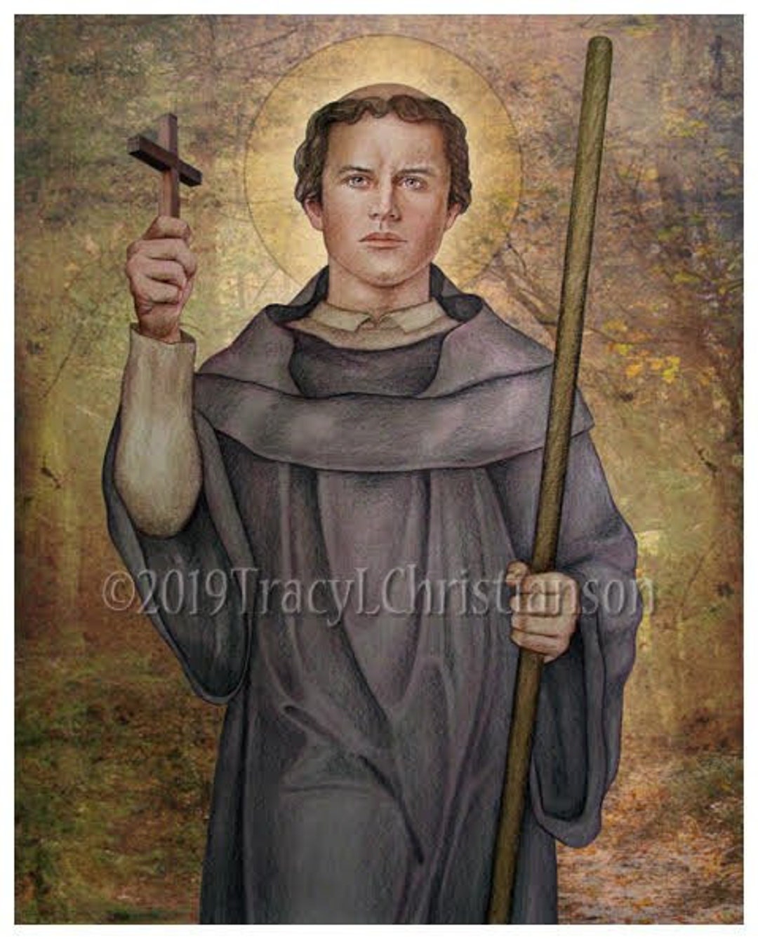 St. Magnus of Fussen Catholic Art, Patron Saint of Against Insects ...