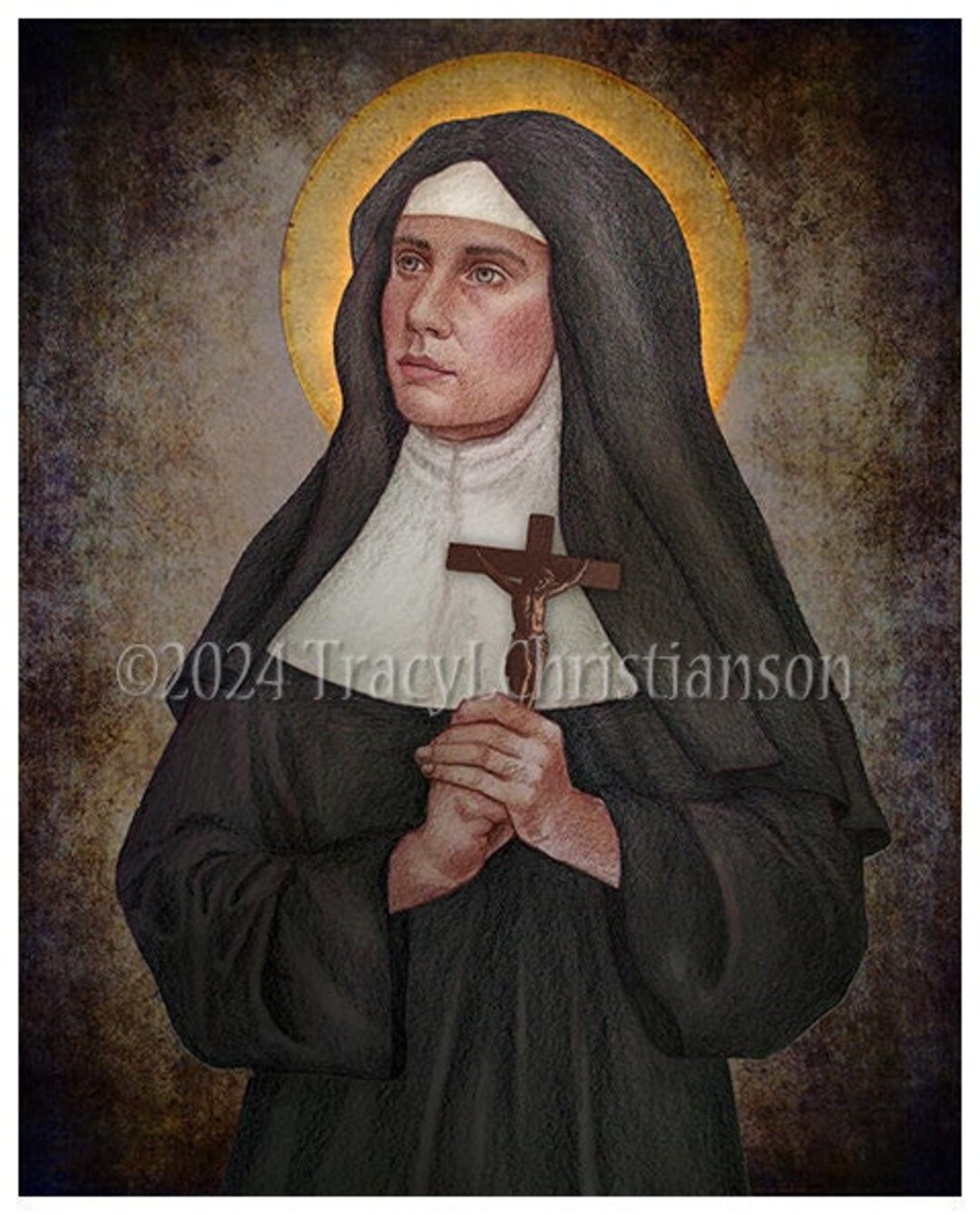 Bl. Catherine of St. Augustine Art Print/picture, Augustinian ...