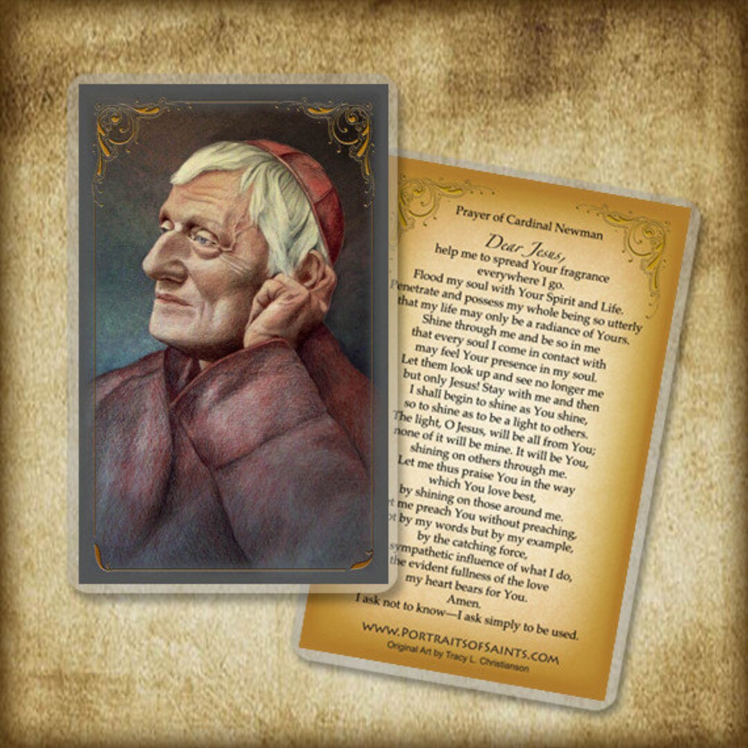 St. John Henry Newman Holy Card for Converts - Etsy