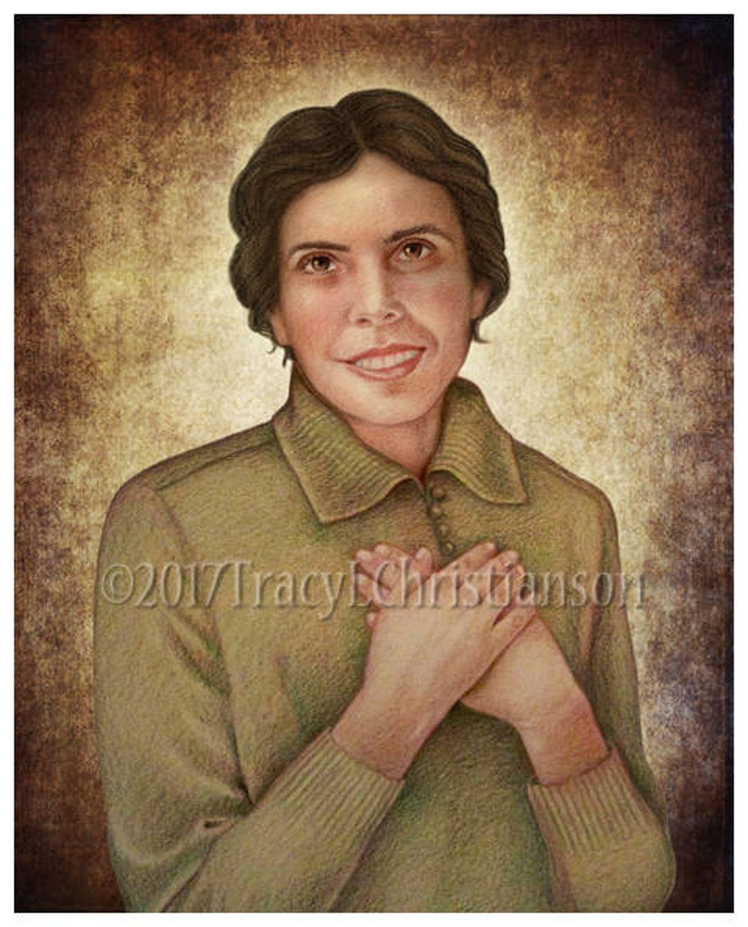 Bl. Alexandrina Maria Da Costa Art Print/picture, Catholic Patron Saint ...