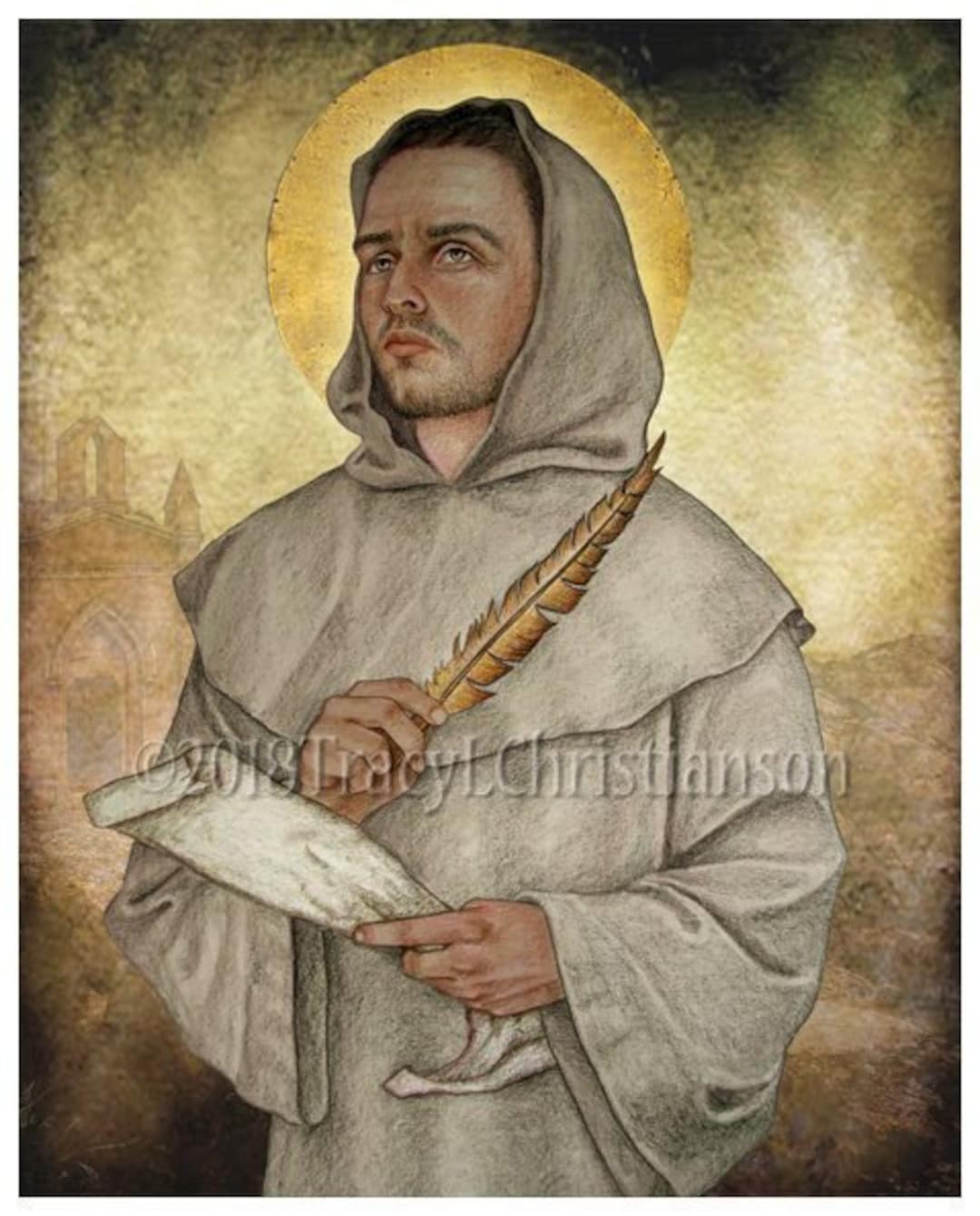 St. Peter Damian Catholic Art Print,doctor of the Church, Patron Saint ...