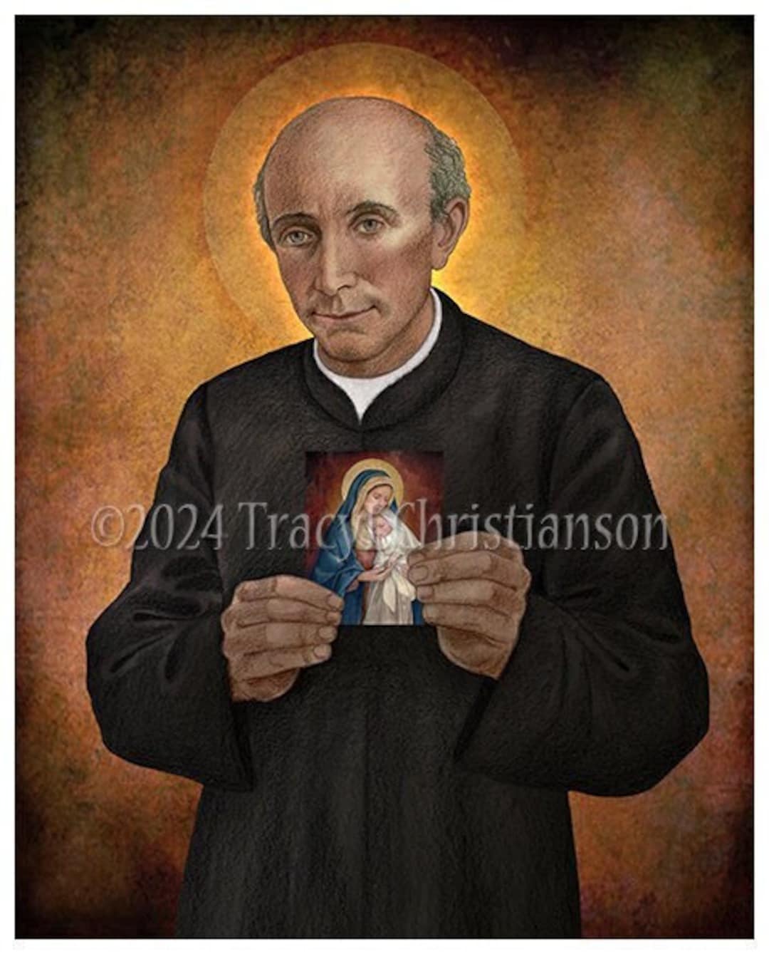 St. Vincent Pallotti Art Print/picture, Catholic Patron of the Society ...