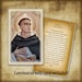 St. Dominic Wood Icon & Holy Card GIFT SET, Patron Saint of the ...