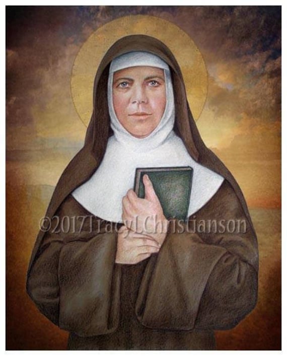St. Mary Mackillop Print Catholic Art First Saint to Be | Etsy