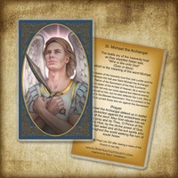 Saint Michael Archangel Prayer, Catholic Prayer Card, Printable A4 ...