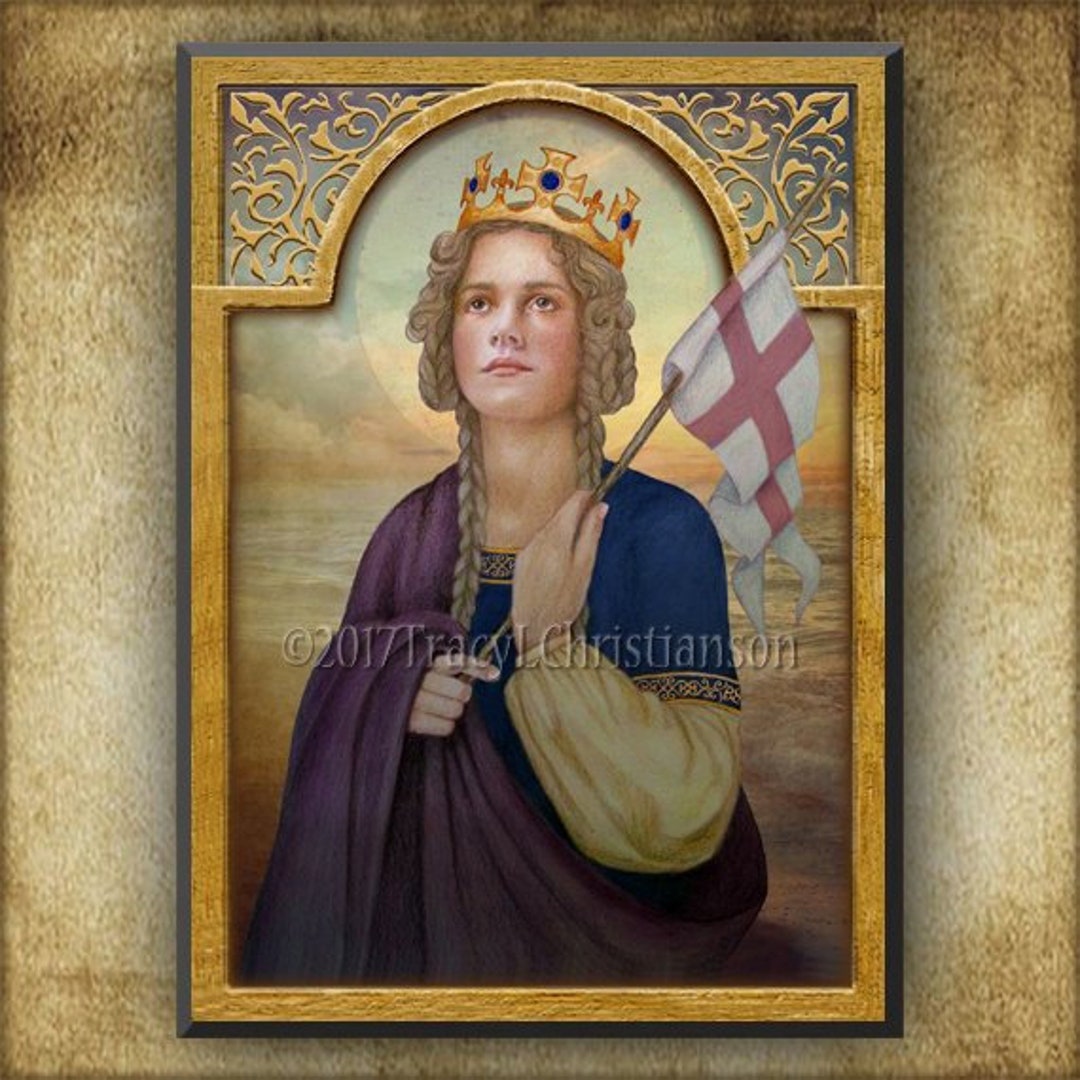 St. Ursula Plaque & Holy Card Gift Set, or Students, Teachers ...