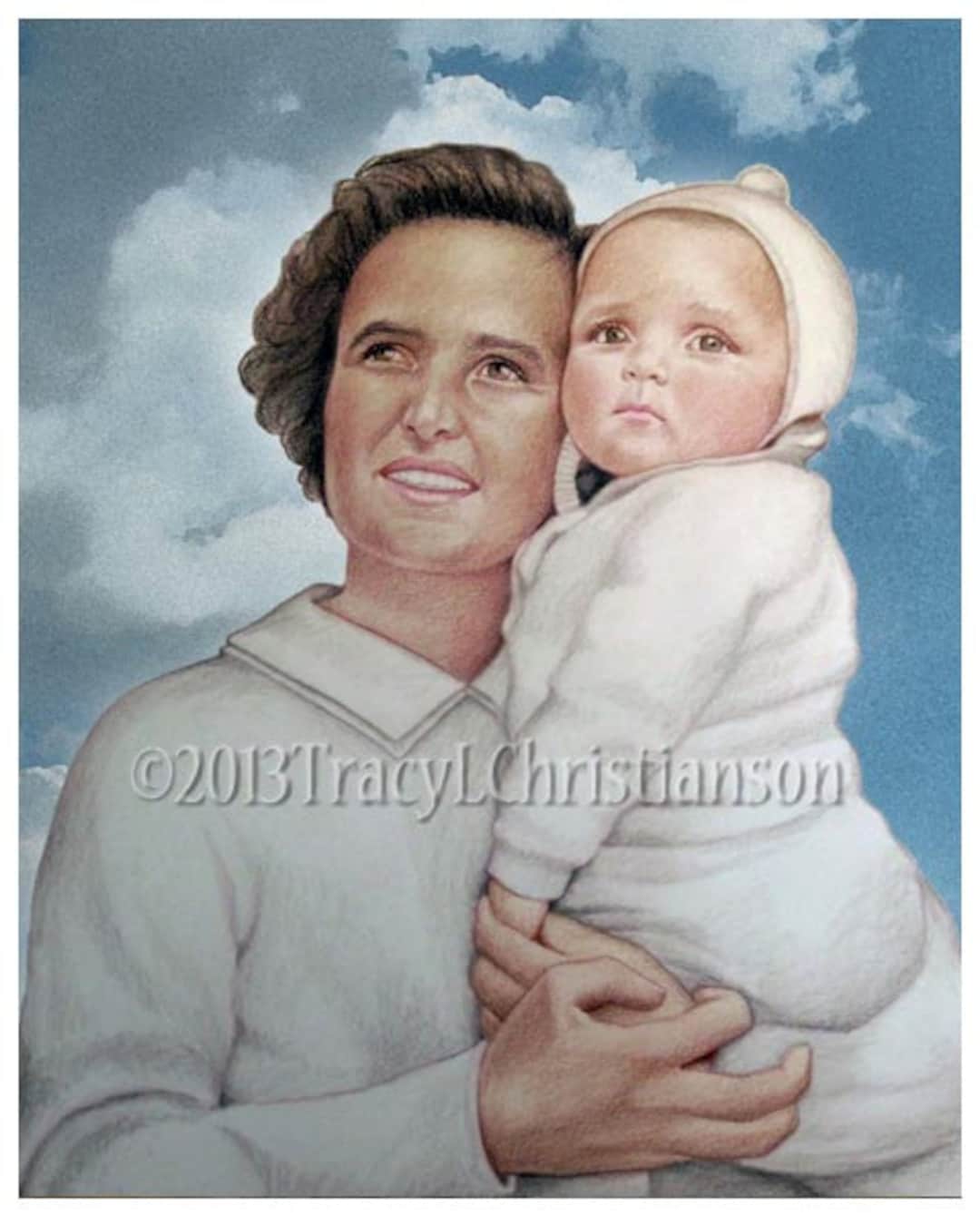 St. Gianna Molla Catholic Art Print Pro-life an Mothers Patron Saint - Etsy