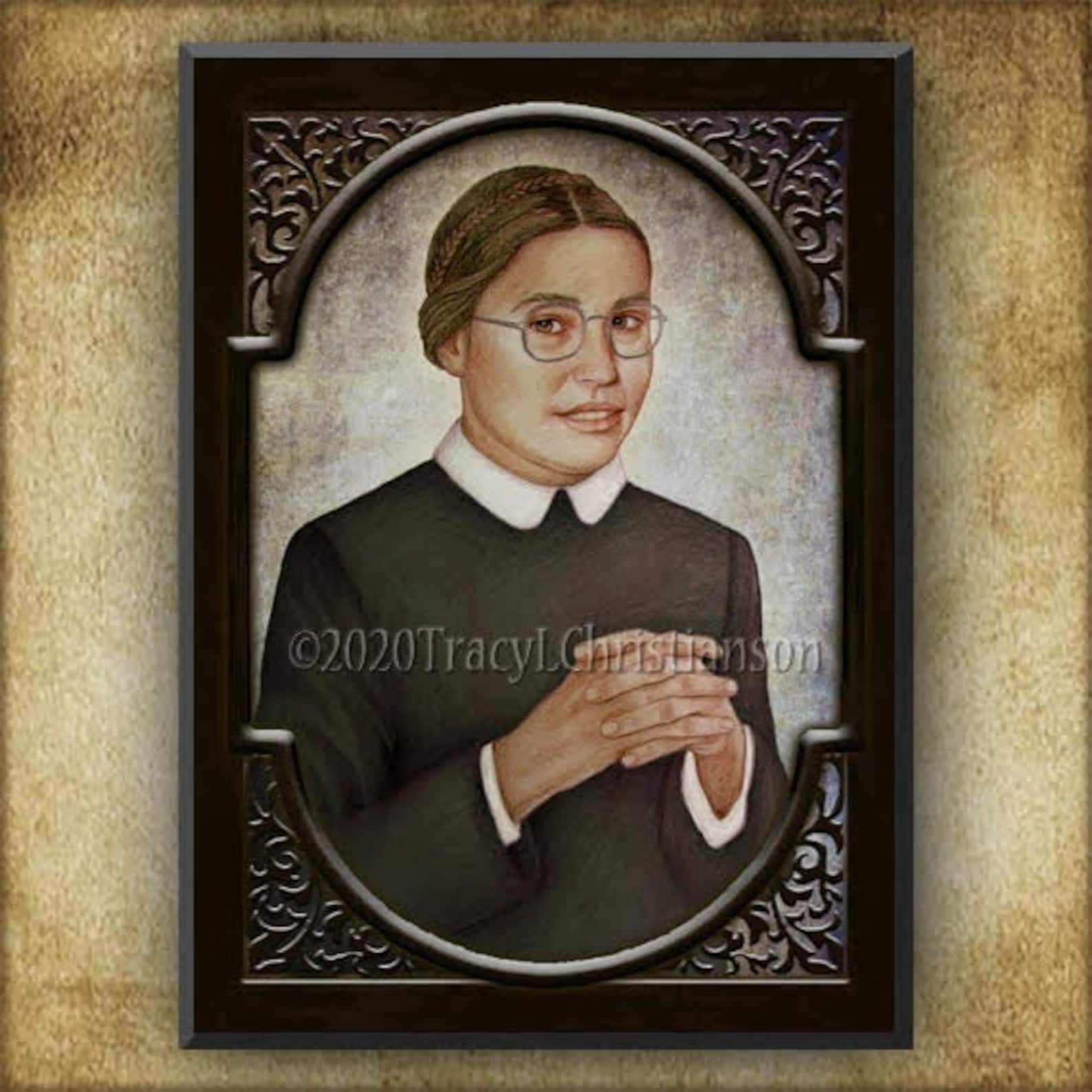 Bl. Maria Bolognesi Wood Plaque and Holy Card GIFT SET | Etsy