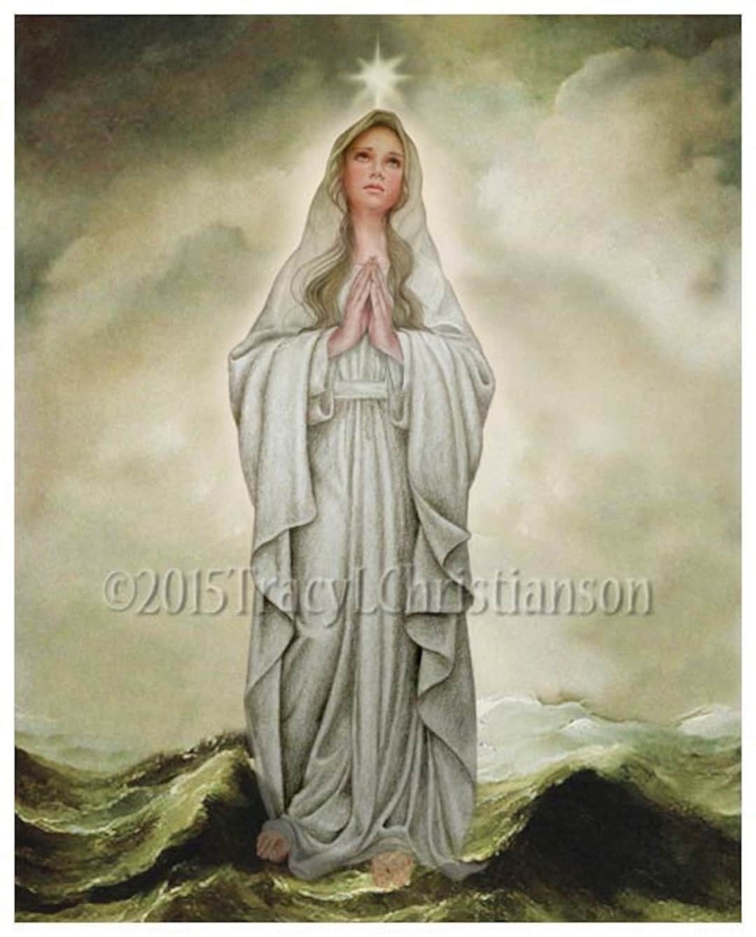 Our Lady, Star of the Sea, Stella Maris, Blessed Virgin Mary, Catholic ...