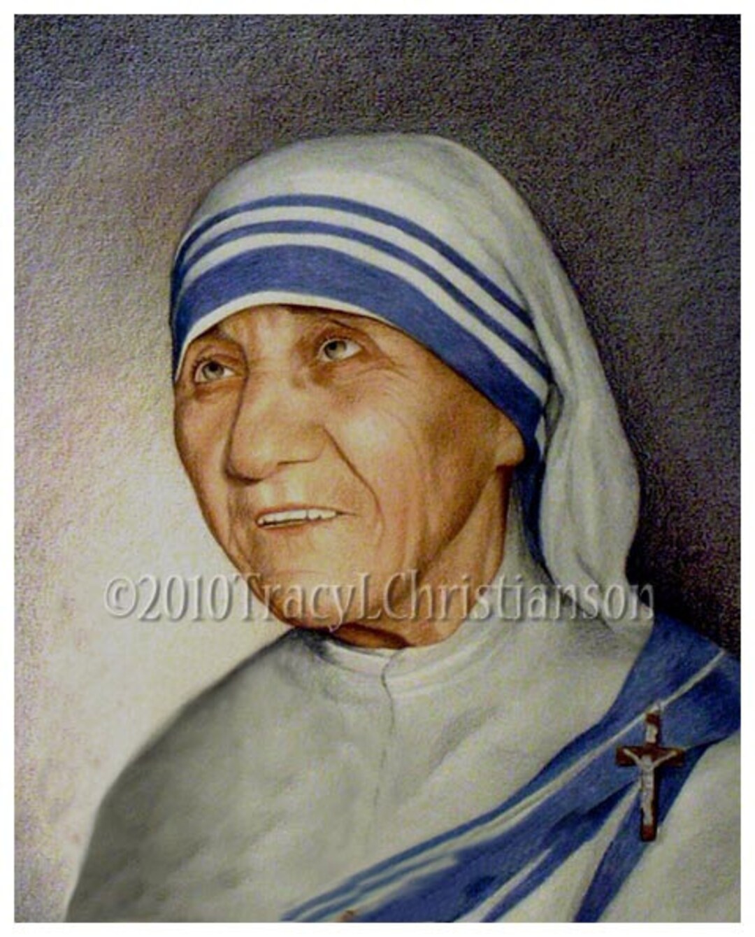 St. Mother Teresa of Calcutta, Patron of World Youth Day, Catholic Fine ...