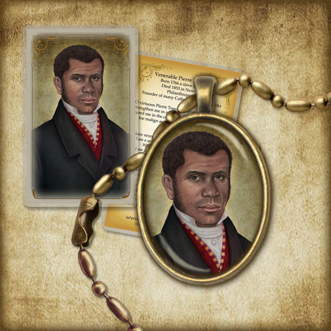 Venerable Pierre Toussaint Pendant and Holy Card GIFT SET - Etsy UK