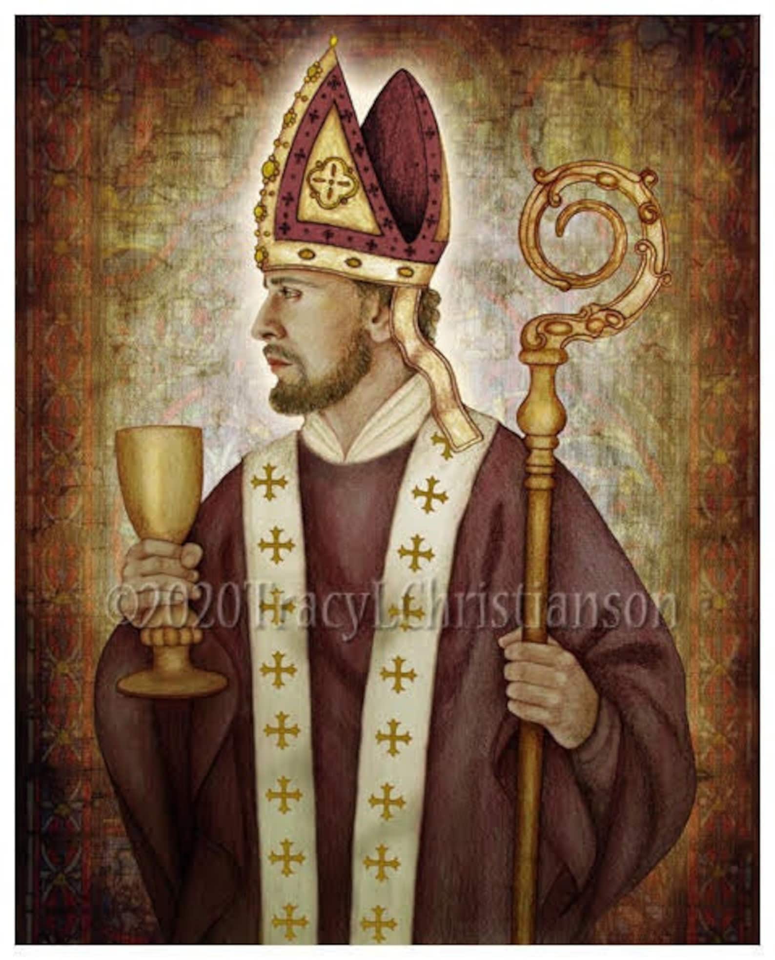 St. Richard of Chichester Catholic Fine Art Print - Etsy