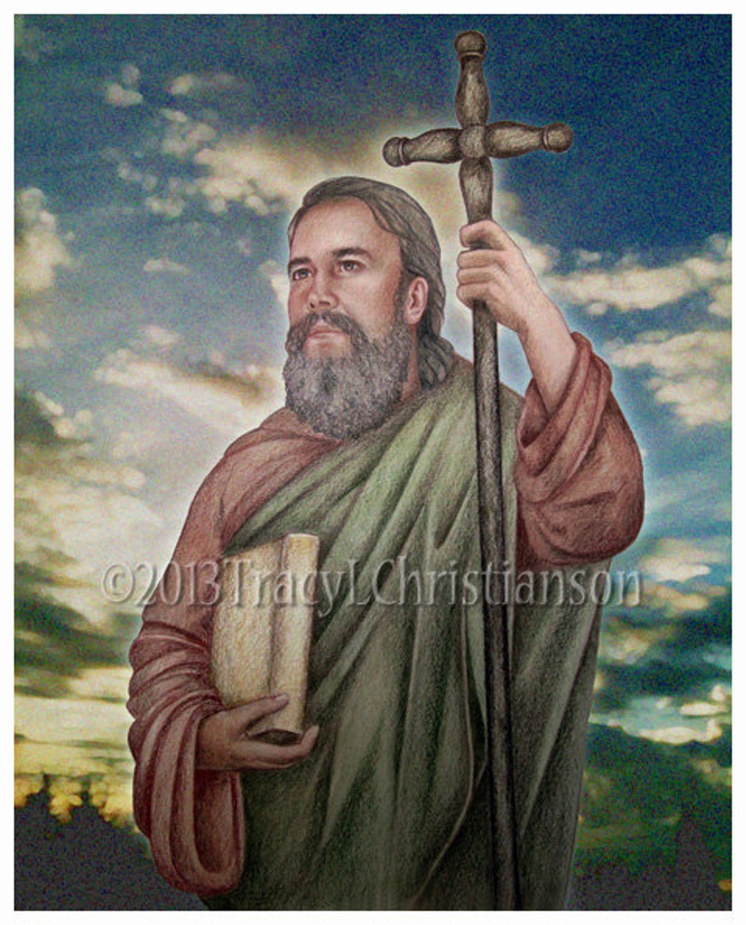 St. Philip the Apostle Art Print Catholic Patron Saint of Pastry Chefs ...
