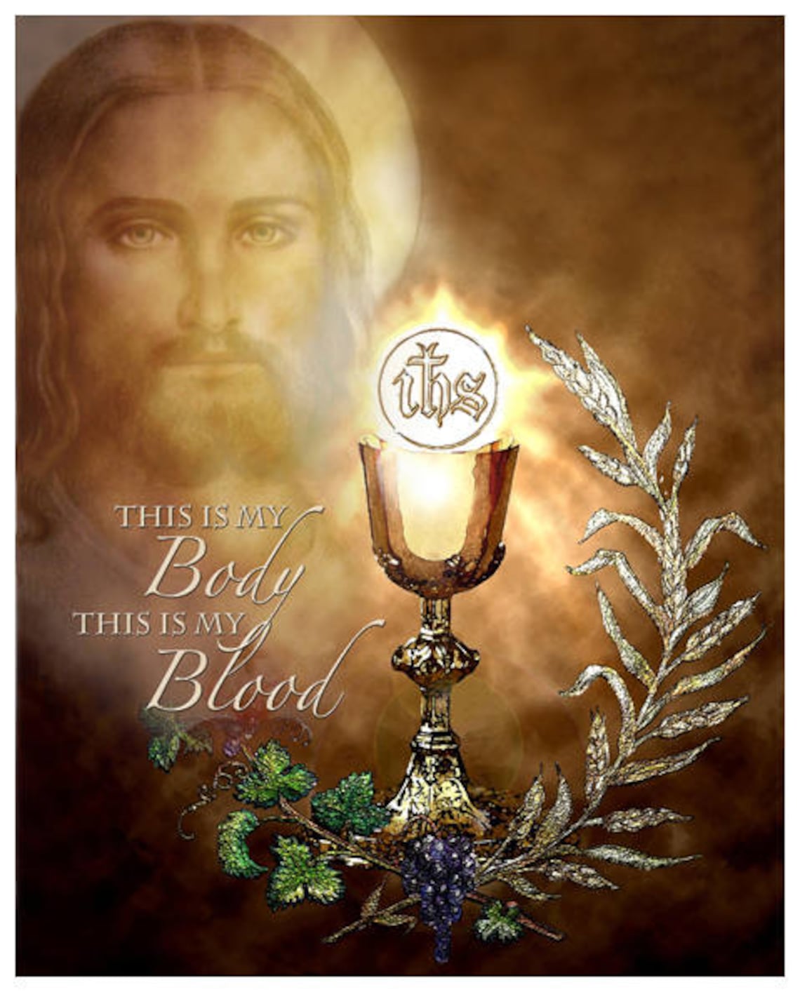 Corpus Christi, the Body of Christ Art Print/picture - Etsy