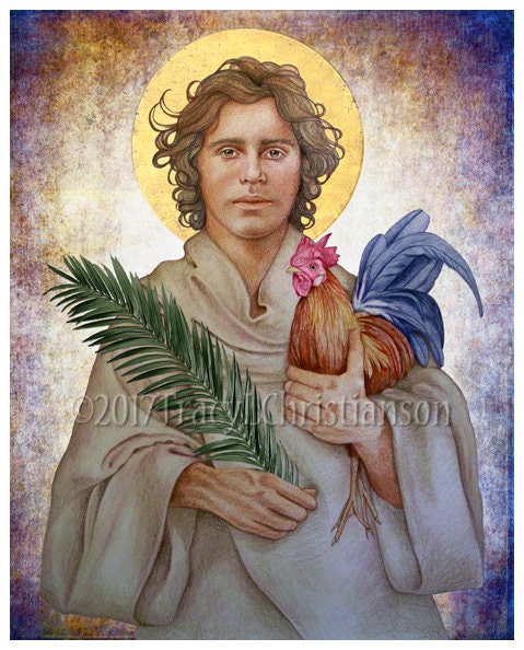 St. Vitus Fine Art Print, Patron of Actors, Dancers, Comedians ...