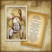 St. Denis Prayer Card, Patron of Headach Suffers - Etsy