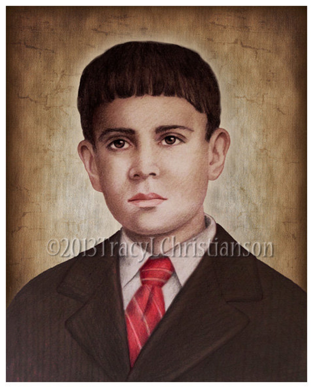 St. Jose Sanchez Del Rio Art Print Catholic Patron Saint of the ...