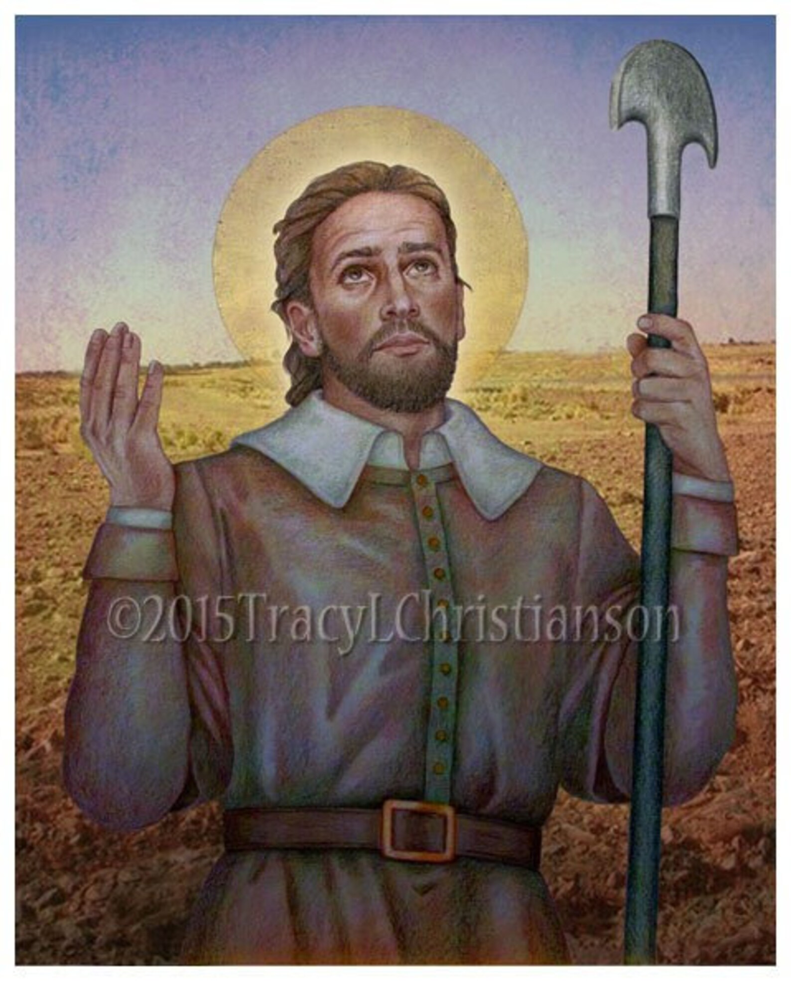 St. Isidore the Farmer, Catholic Art Print, Patronage: Farmers ...