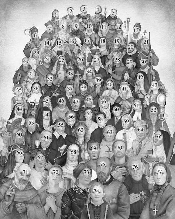 All Saints Art Print/picture - Etsy