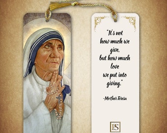 St. Mother Teresa of Calcutta Inspirational Plaque | Etsy