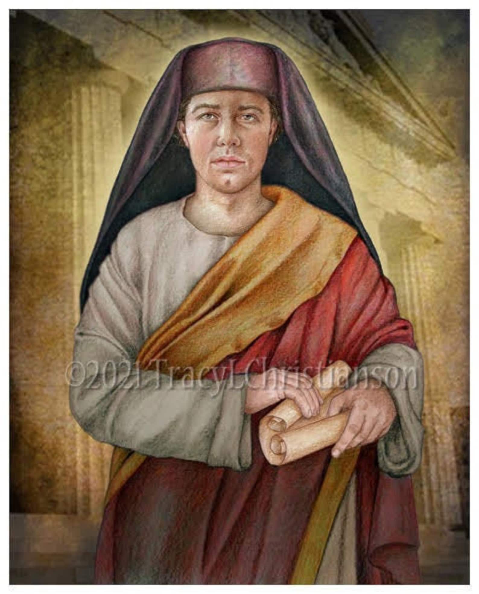 St. Daniel the Prophet Catholic Fine Art Print - Etsy