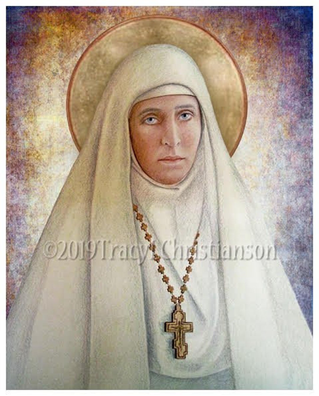 St. Elizabeth of Russia, (st. Ella) Catholic Patron Saint Art - Etsy