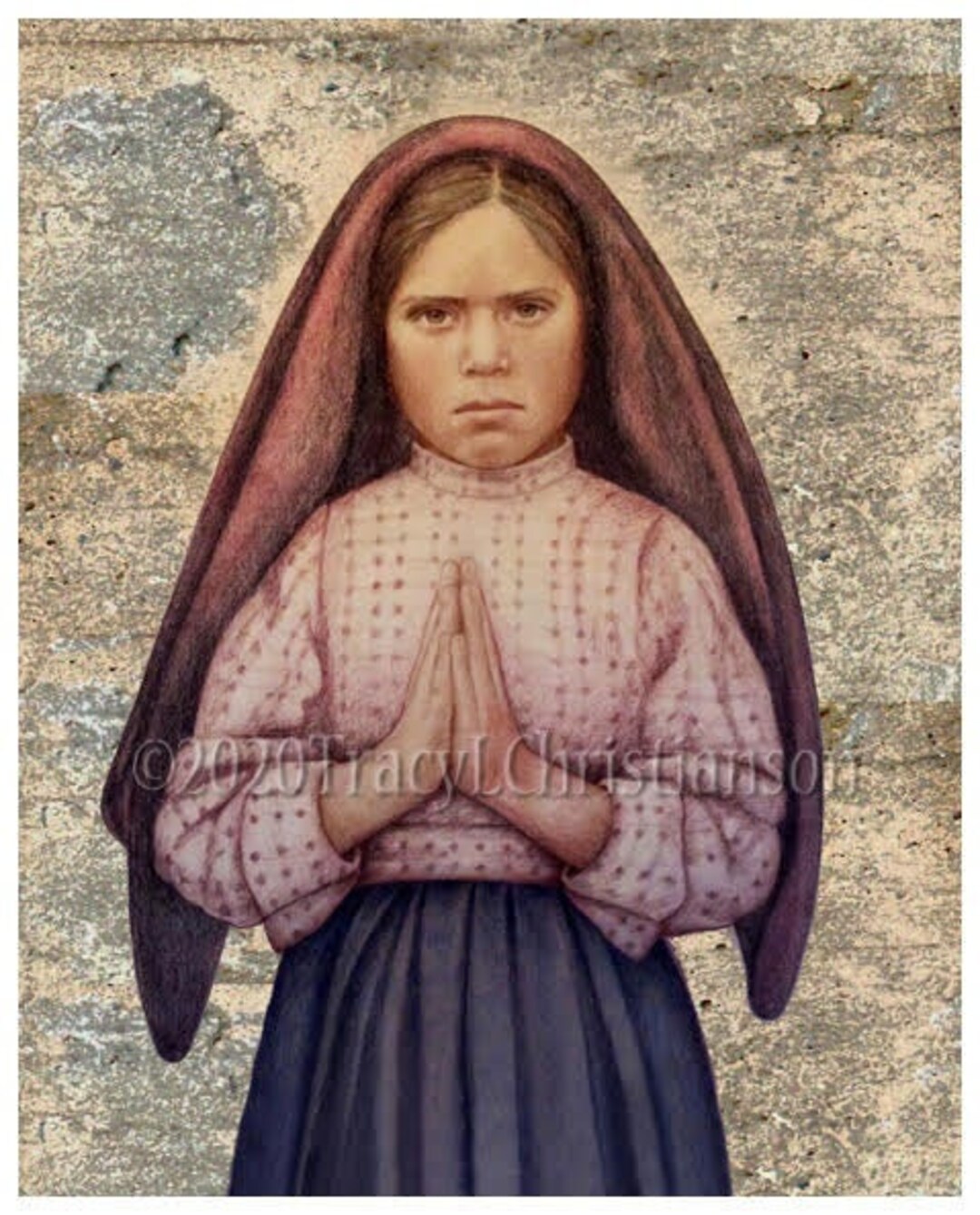 Venerable Lucia of Fatima, Art Print, Catholic Pictures - Etsy
