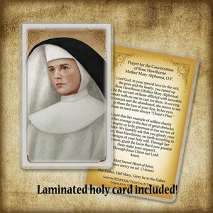 Rose Hawthorne Wood Plaque & Holy Card GIFT SET for Cancer Suffers - Etsy