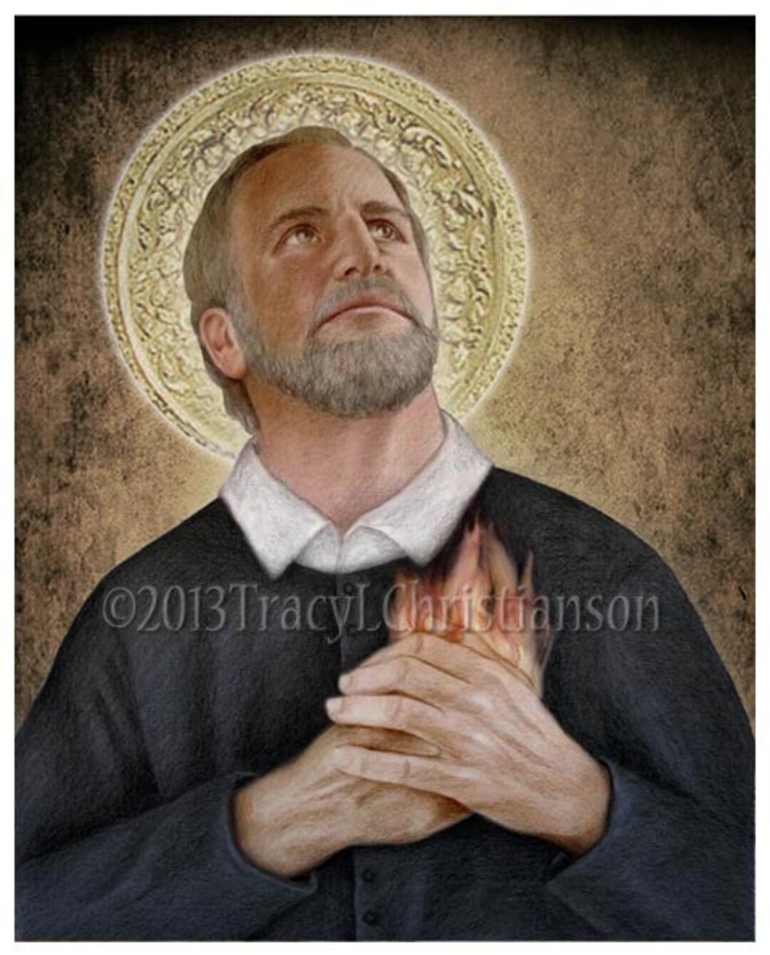 St Philip Neri Art Print Catholic Patron Saint Of Us Special Forces