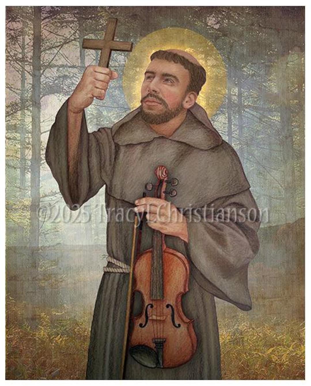 St. Francis Solano Catholic Fine Art Print/picture - Etsy